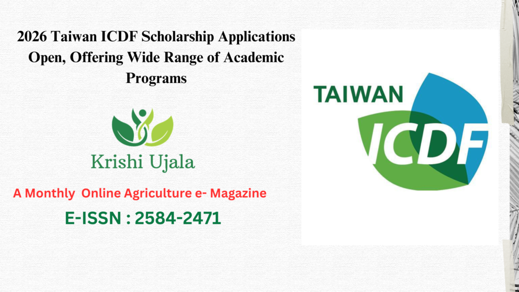 2026 TaiwanICDF Scholarship Applications Open, Offering Wide Range of ...